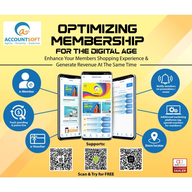 ACCOUNTSOFT MEMBERSHIP SYSTEM – Accountsoft Enterprise Sdn Bhd